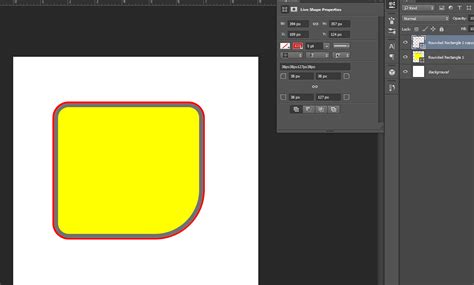 Stroke How Do I Create A Dual Lined Border In Photoshop Graphic