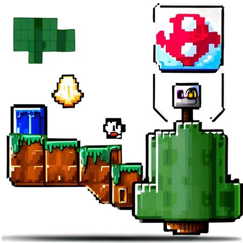 Download Pixelated Super Mario Png Wew78