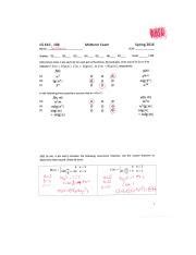CS Midterm Solutions CS Midterm Exam Spring Name A To UCID Grades Q Oz