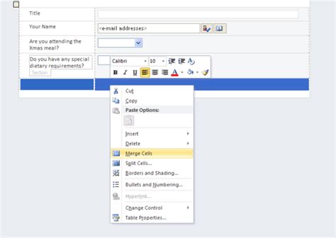 Matts Sharepoint Blog Hiding Fields In Infopath 2010 Conditional