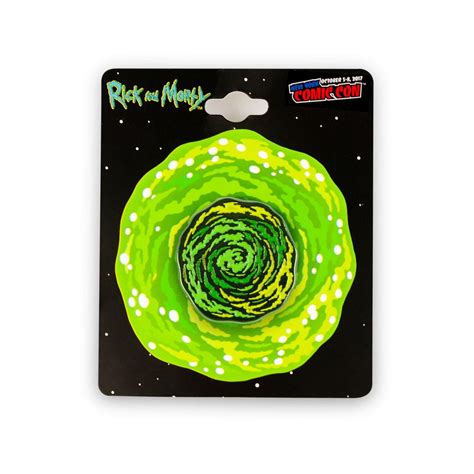 Rick And Morty Edition Rick And Morty Portal Enamel Pin