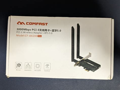 Comfast PCI E Wireless Adapter Wifi Bluetooth Computers Tech Parts Accessories