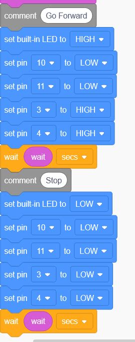 Arduino With Dual Motor Tank Coded In Tinkercad Codeblocks And L293d