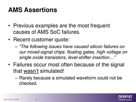 Ppt Ams Assertions Beyond Analog Waveform Checking Powerpoint