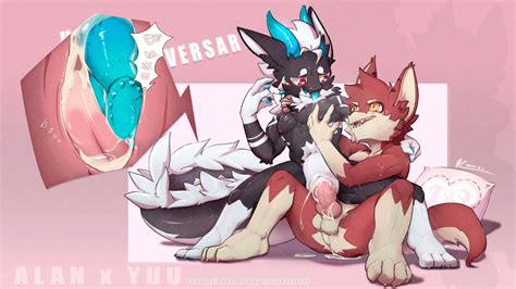 Rule 34 Alanisawolf777 Anthro Balls Bodily Fluids Canid Canine Canis