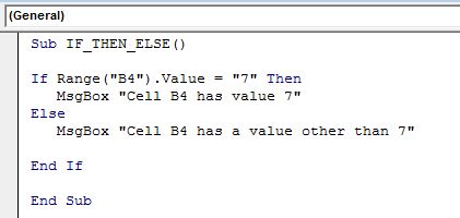 VBA IF Statements How To Use IF Statements In Excel VBA
