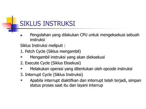 Introduction To Central Processing Unit Pada Komputer Ppt