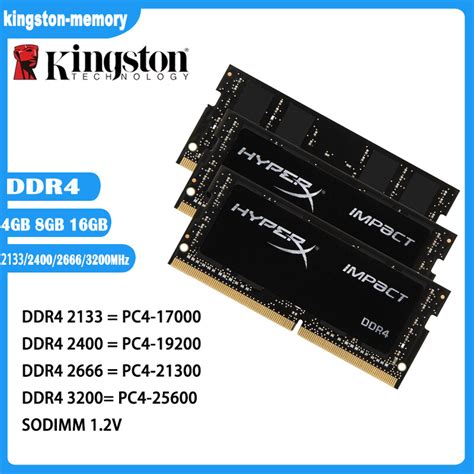 Ram Ddr4 4g 8g 16gb 2400 2666 3200mhz หน่วยความจำแล็ปท็อป16g 3200mhz Sodimm Notebook Ram