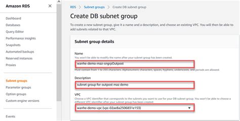 Deploy Amazon RDS On AWS Outposts With Multi AZ High Availability AWS Database Blog