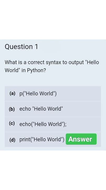 Python Quiz Questions Day 1python Quizshorts Python Coding Technolearning98 Youtube