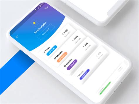 70 Ui Subscription Screens Ideas App Design Web Design Pricing Table