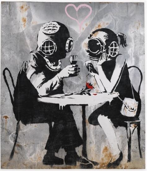 스트리트 그라피티 아티스트 뱅크시 Banksy 의 작품 세계와 그림 가격 네이버 블로그