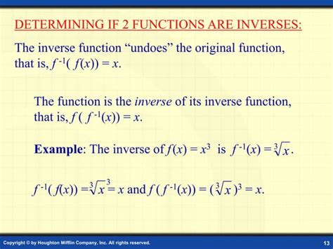 1 9 Inverse Functions Ppt