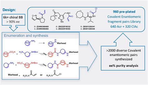 Covalent Enantiomeric Pairs Library Enamine