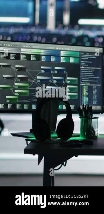 Vertical Video Computer Systems In Data Center Managing Network