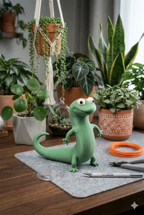 Tom Lizard Pixars Hoppers Fan Art Figure Free 3d Print Model