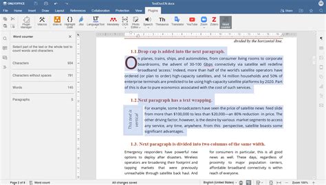 Word Counter Onlyoffice Docs