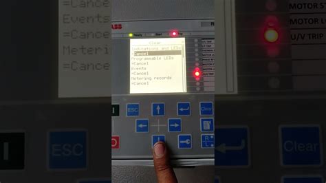 REM 615 RELAY RESET PROCESS YouTube