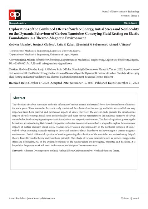 Pdf Explorations Of The Combined Effects Of Surface Energy Initial Stress And Nonlocality On