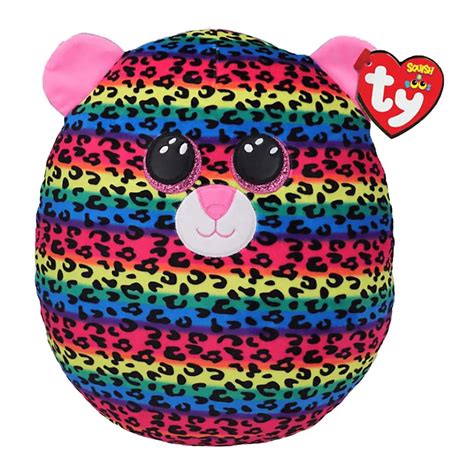 Ty Dotty Multicolor Leopard Squish A Boos Plush Shop Toys At H E B