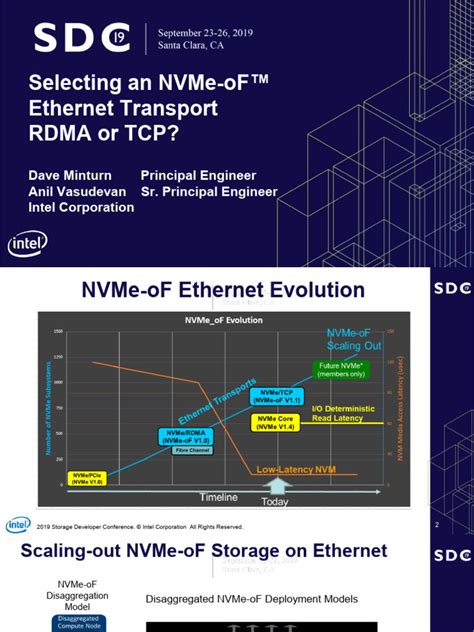 snia sdc19 selecting an nvme over fabrics ethernet