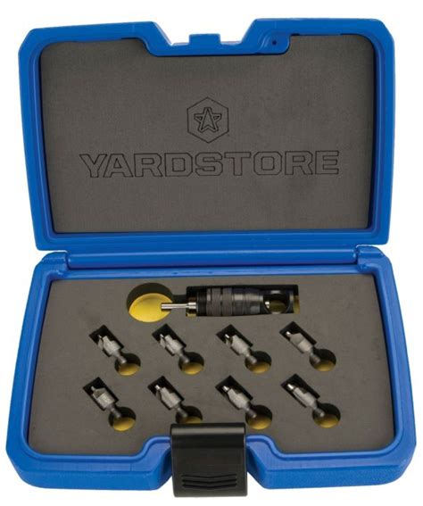 9 Piece Microstop And Countersink Kit