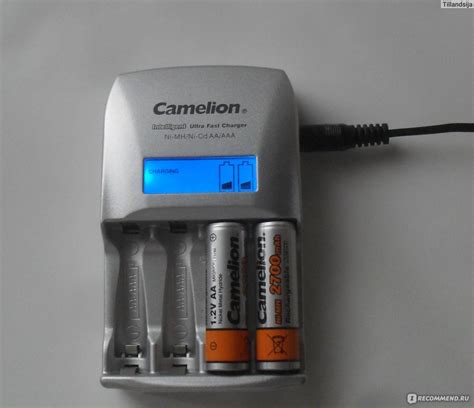 Зарядное устройство Camelion BC-0907 - «Ультра быстрая зарядка.» | отзывы