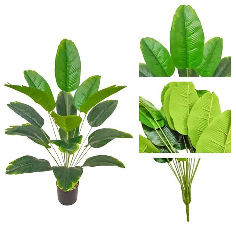 With Pot Artificial Potted Plant Fake Pot Plants Premium Viral Decor