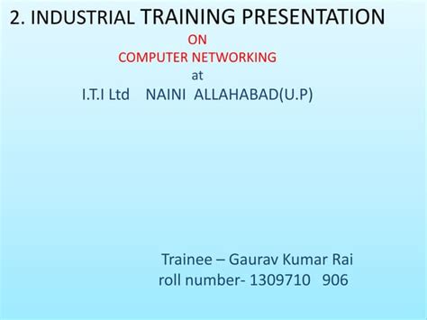 Computer Network Ppt