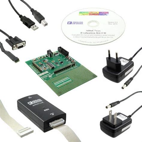EVAL ADUC7020QSPZ Analog Devices Inc Development Boards Kits Programmers DigiKey
