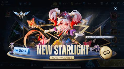 April Starlight Skin Lylia Magitech Arsenal Youtube