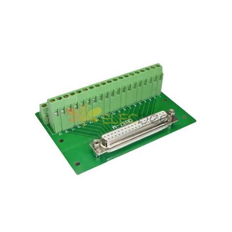 Db37 Solderless Terminal Block Adapter Solderless Db37p Connector Wire Terminal Straight Female