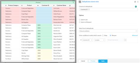 how to dedupe or remove duplicate records in your data