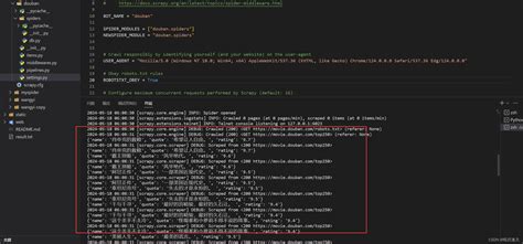 Python最强爬虫框架Scrapy小白保姆级图文教程 源码自取 CSDN博客