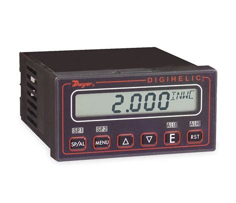 Dwyer Medidor Panel Digde Pres0 A5 Pulg Wc 2hll2 Dh 006