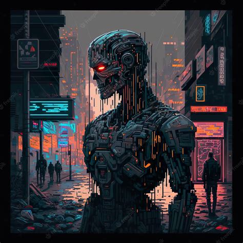 Premium Photo Artificial Intelligence Terror Dark Future