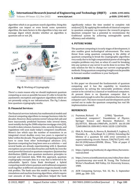 Technological Survey On Quantum Computing Pdf
