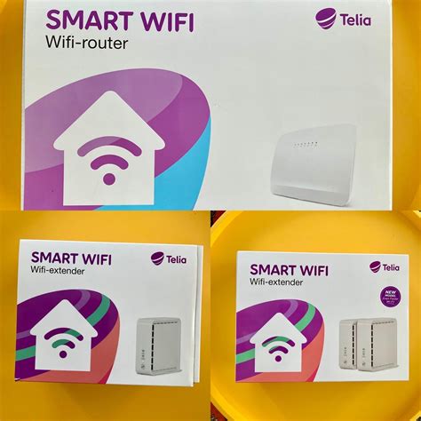 Telia Smart WiFi Router och Extenders Köp på Tradera 677260711