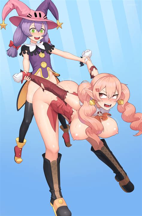 Rule 34 1futa 1girls Ambiguous Penetration Angry Areolae Arm Grab Ass Bent Over Big Breasts