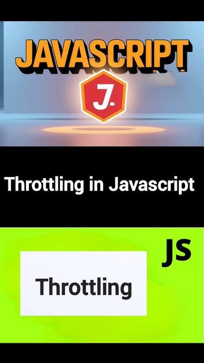 Day 51 🔁 Throttling In Javascript Boost Your Code Shortshortsjs