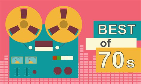 릴 간 테이프 레코더 릴투릴 테이프 레코더와 테이프가 있는 복고풍 배너 벡터 만화 일러스트레이션 벡터 0명에 대한 스톡 벡터 아트 및 기타 이미지 Istock