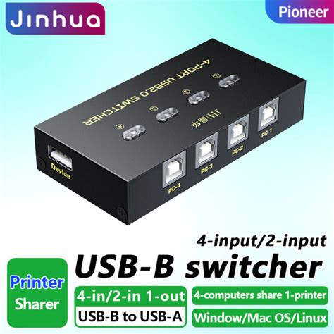 Jinhua Usb B Printer Switcher 42 In 1 Out Printer Sharer Sharing A