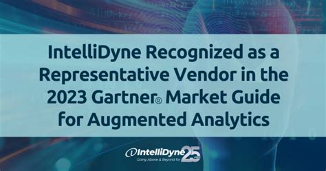 Intellidyne Recognized As A Representative Vendor In The 2023 Gartner