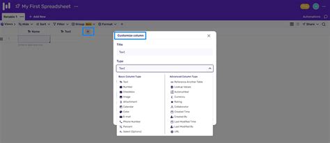 How To Create A Excel Spread Sheet Retable