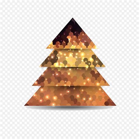 金色纸质圣诞树贺卡矢量png图片素材下载图片编号qbadxxdo 免抠素材网
