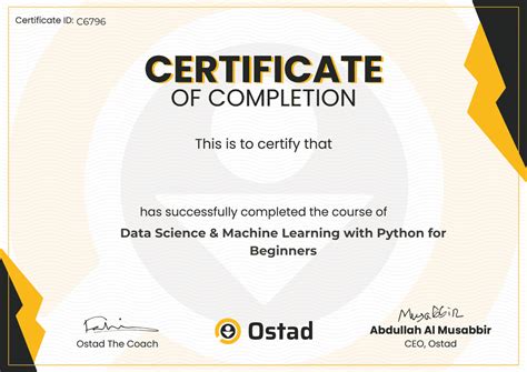 Data Science Machine Learning With Python Ostad