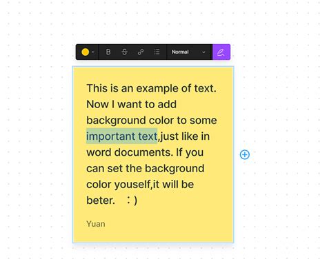 Add Background Color To Some Important Textjust Like In Word Documents