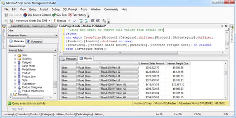 Learn To Write Custom MDX Query First Time CodeProject