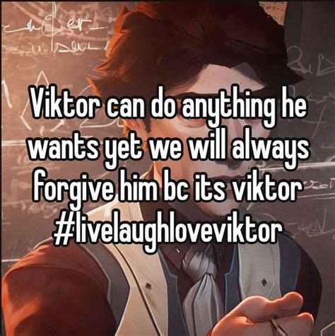I Love Viktor My Favourite Twink Whisper Arcane Viktor Viktor Liga Legend Relatable