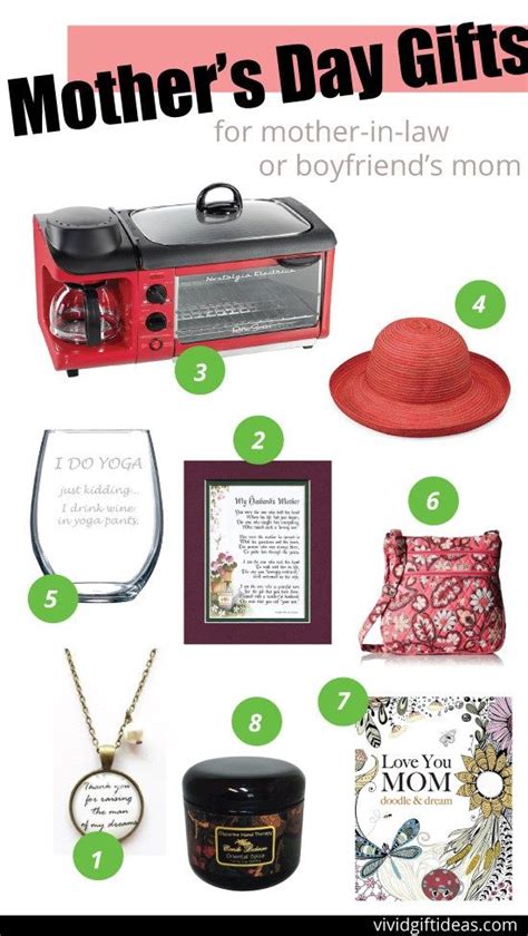 8 Mother's Day Gifts For Your Mother-In-Law | Boyfriends mom gifts, Mother in law gifts ...
